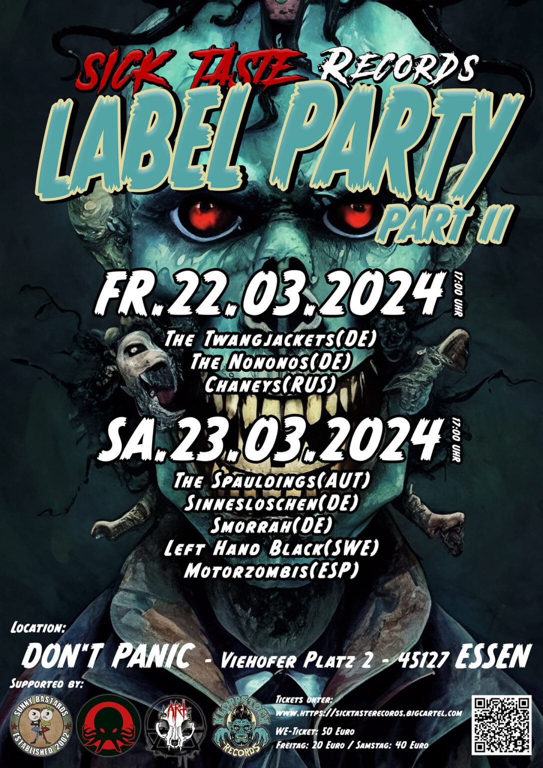 SICK TASTE RECORDS LABEL PARTY PT. II - SMORRAH